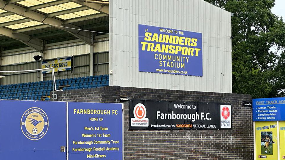 Saunders Transport Community Stadium – Farnborough FC