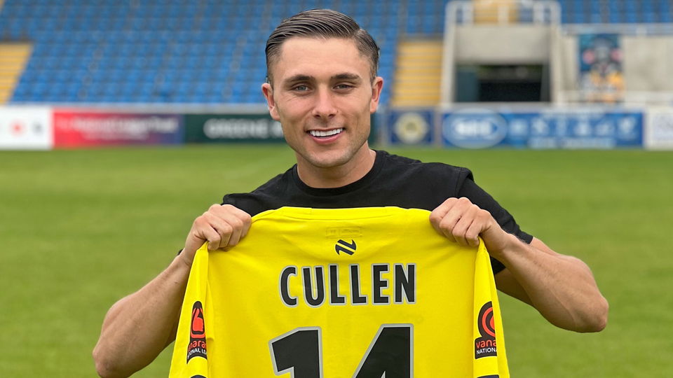 Cullen comes home – Farnborough FC