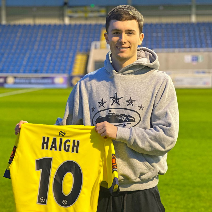 Joe Haigh signs – Farnborough FC