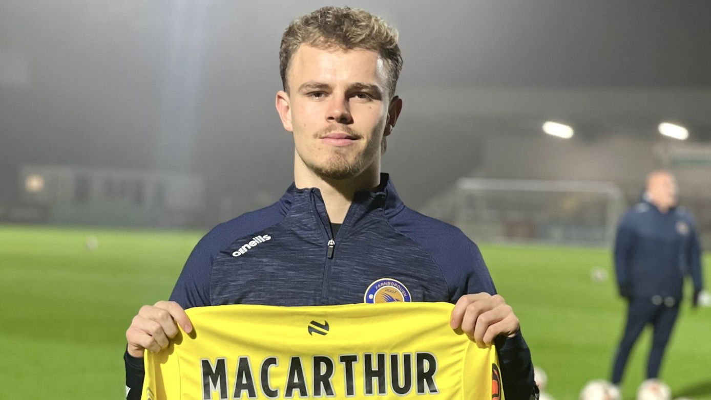 Macarthur added to Boro squad – Farnborough FC