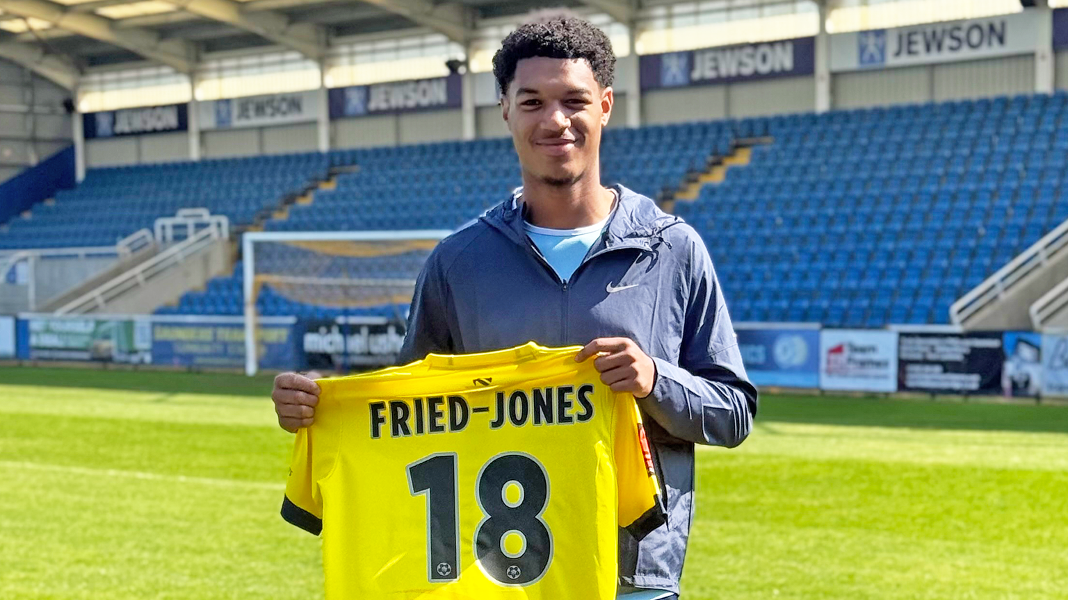 Fried-Jones signs on with First Team – Farnborough FC