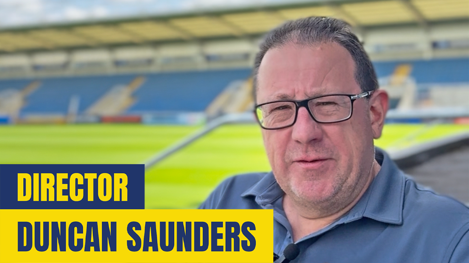 A message from Duncan Saunders – Farnborough FC