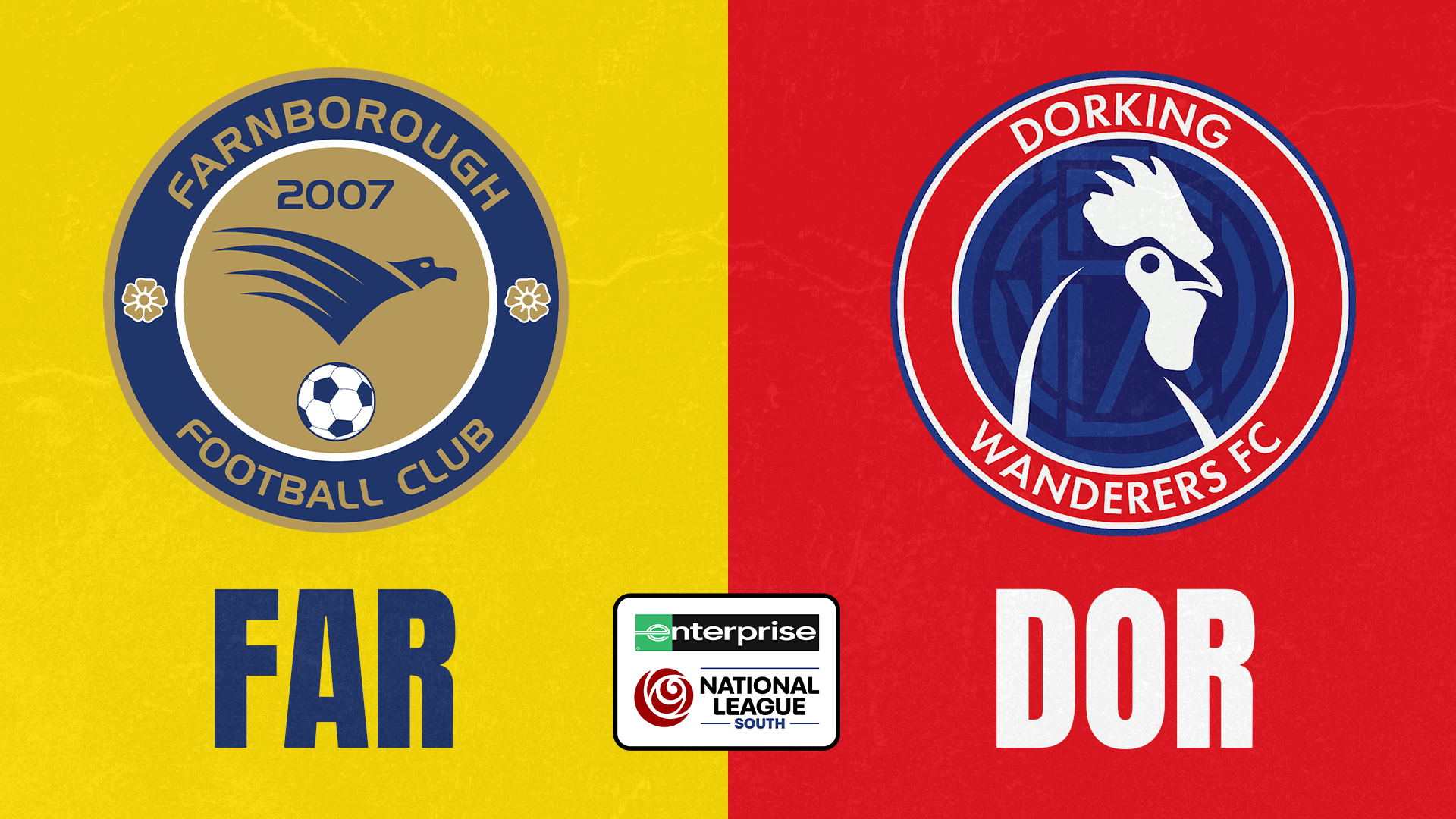 Match Day Information: Dorking Wanderers (H) – Farnborough FC
