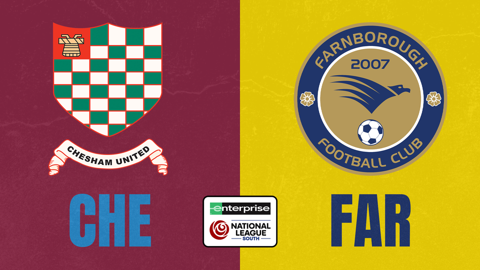 2025/26: Men’s First Team vs Chesham United (A) – National League South ...