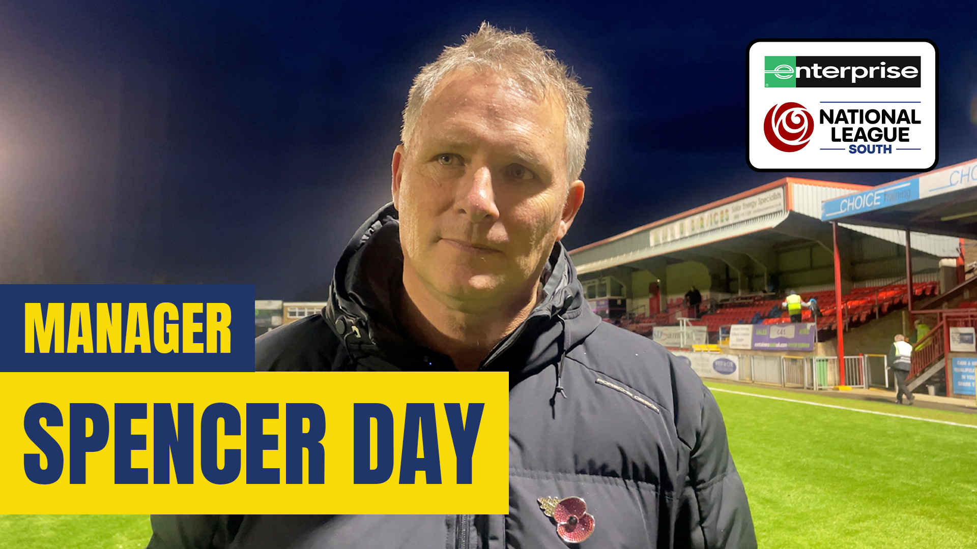 Spencer Day Post Dagenham & Redbridge (A) – Farnborough FC