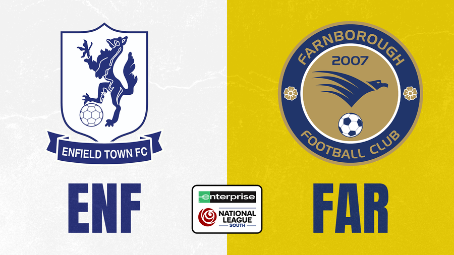 Match Day Information: Enfield Town (A) – Farnborough FC