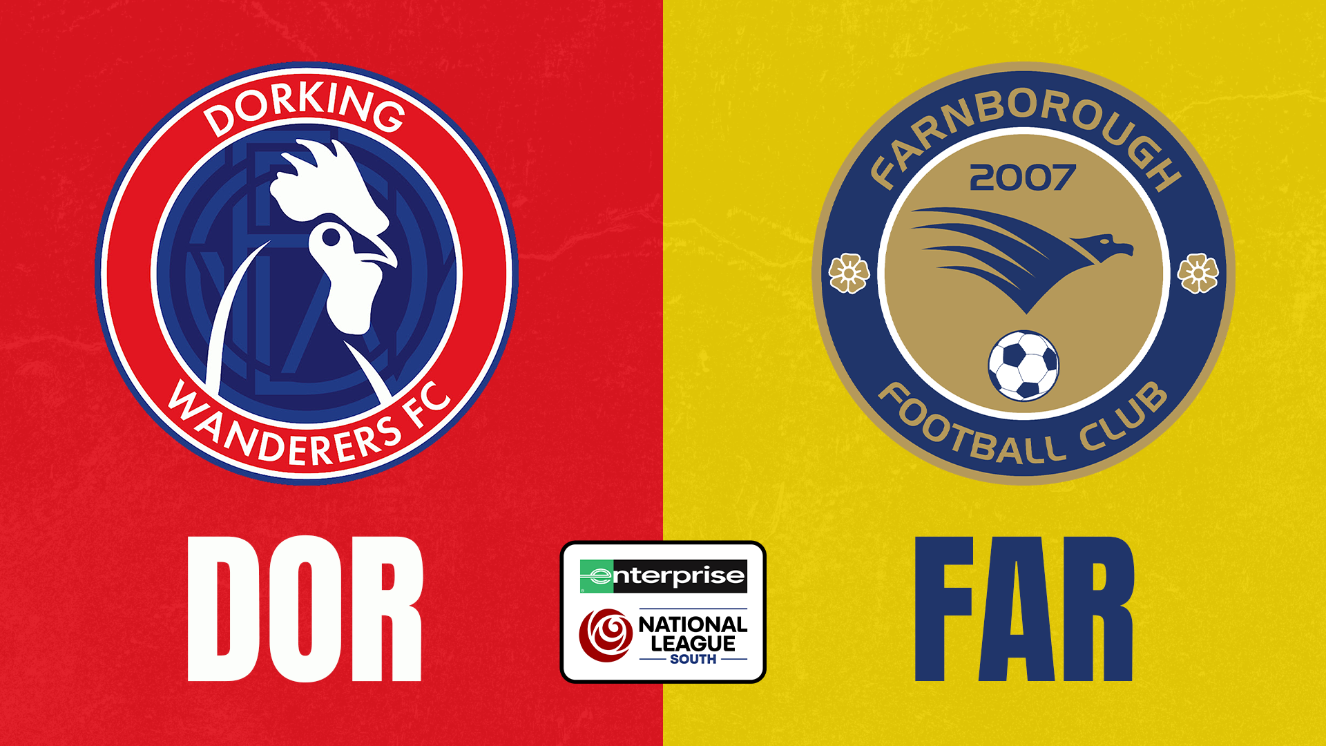Match Day Information: Dorking Wanderers (A) – Farnborough FC
