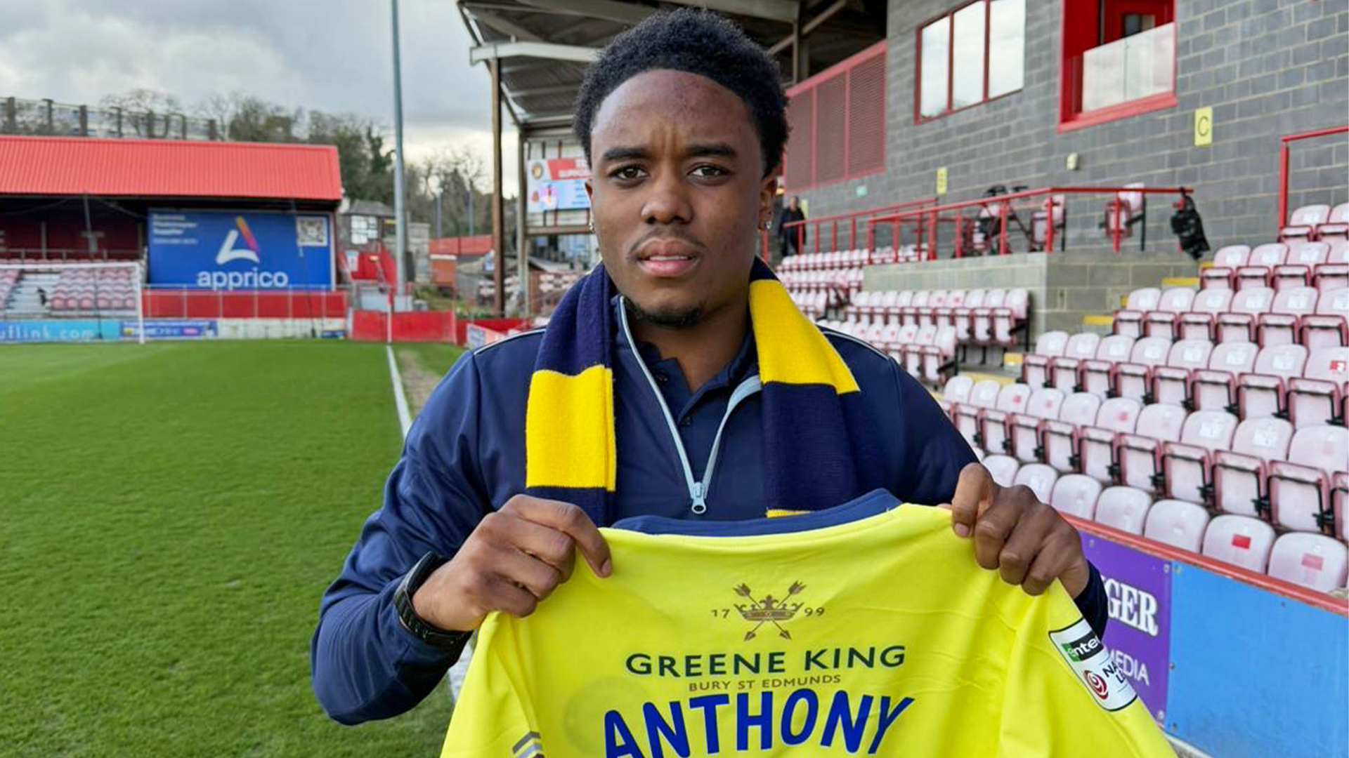 Anthony joins Boro – Farnborough FC