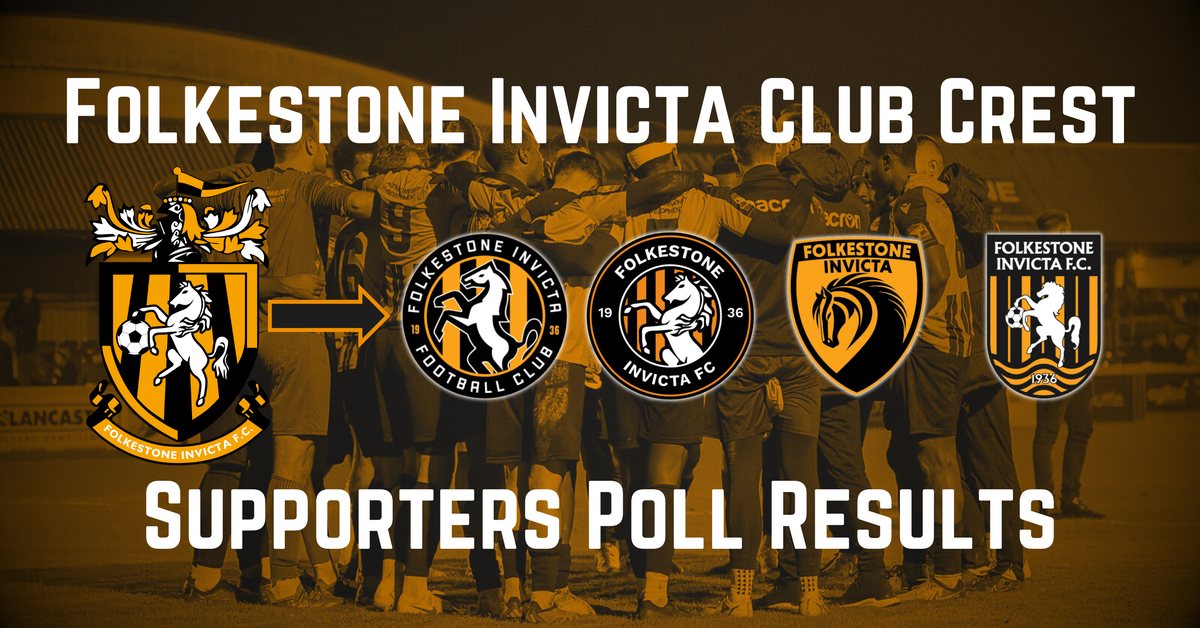 Club Crest Supporters Vote: Results – Folkestone Invicta FC