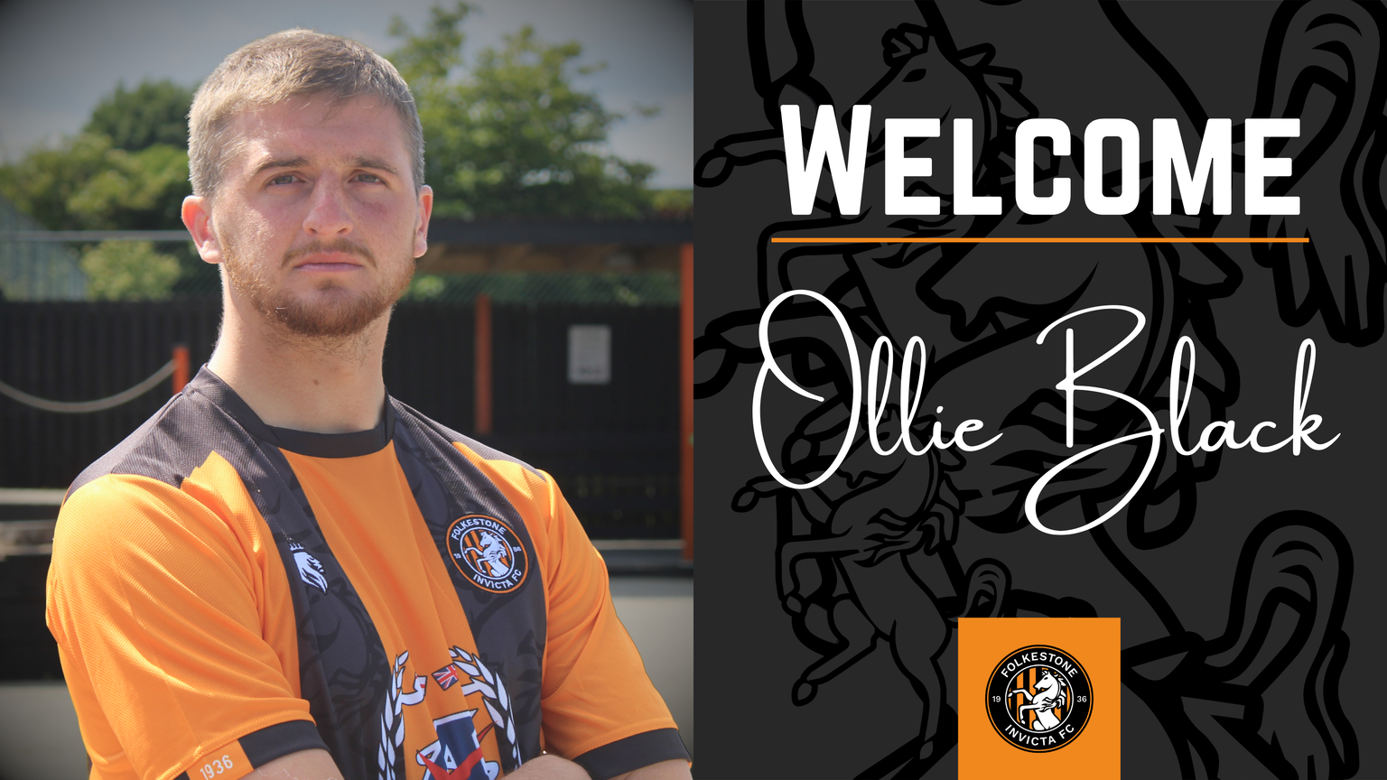Welcome: Ollie Black – Folkestone Invicta FC