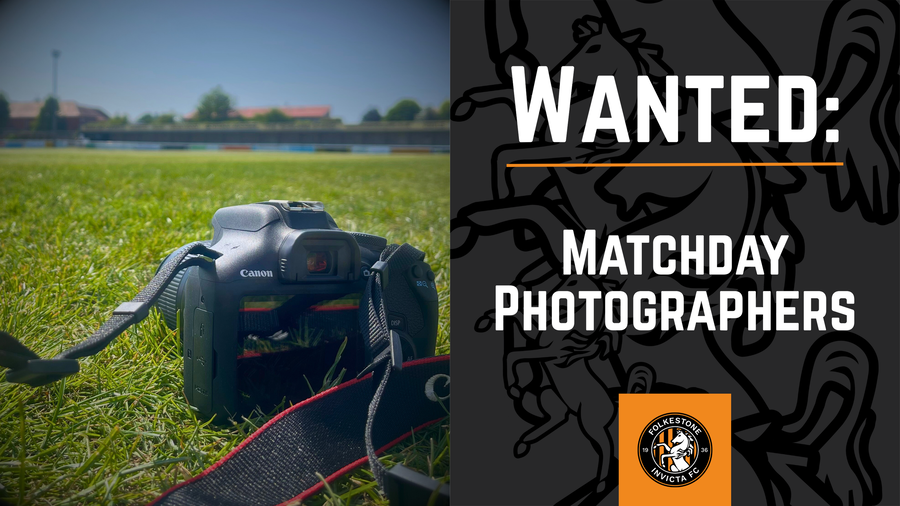 Wanted: Matchday Photographers – Folkestone Invicta FC