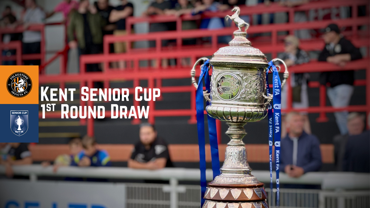 Kent Senior Cup: 1st and 2nd Round Draws – Folkestone Invicta FC