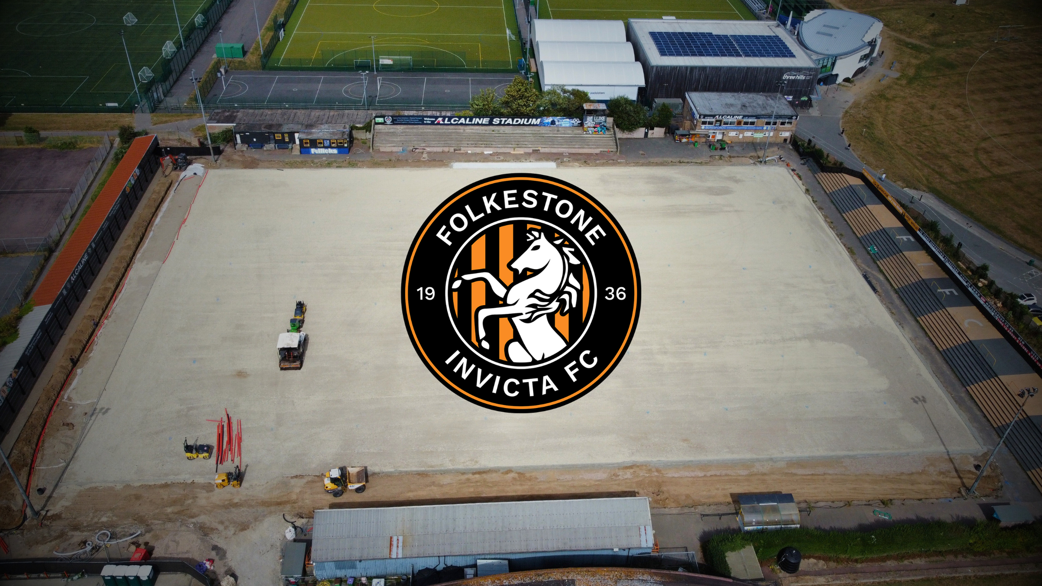 3G Pitch Update – 26th August – Folkestone Invicta FC