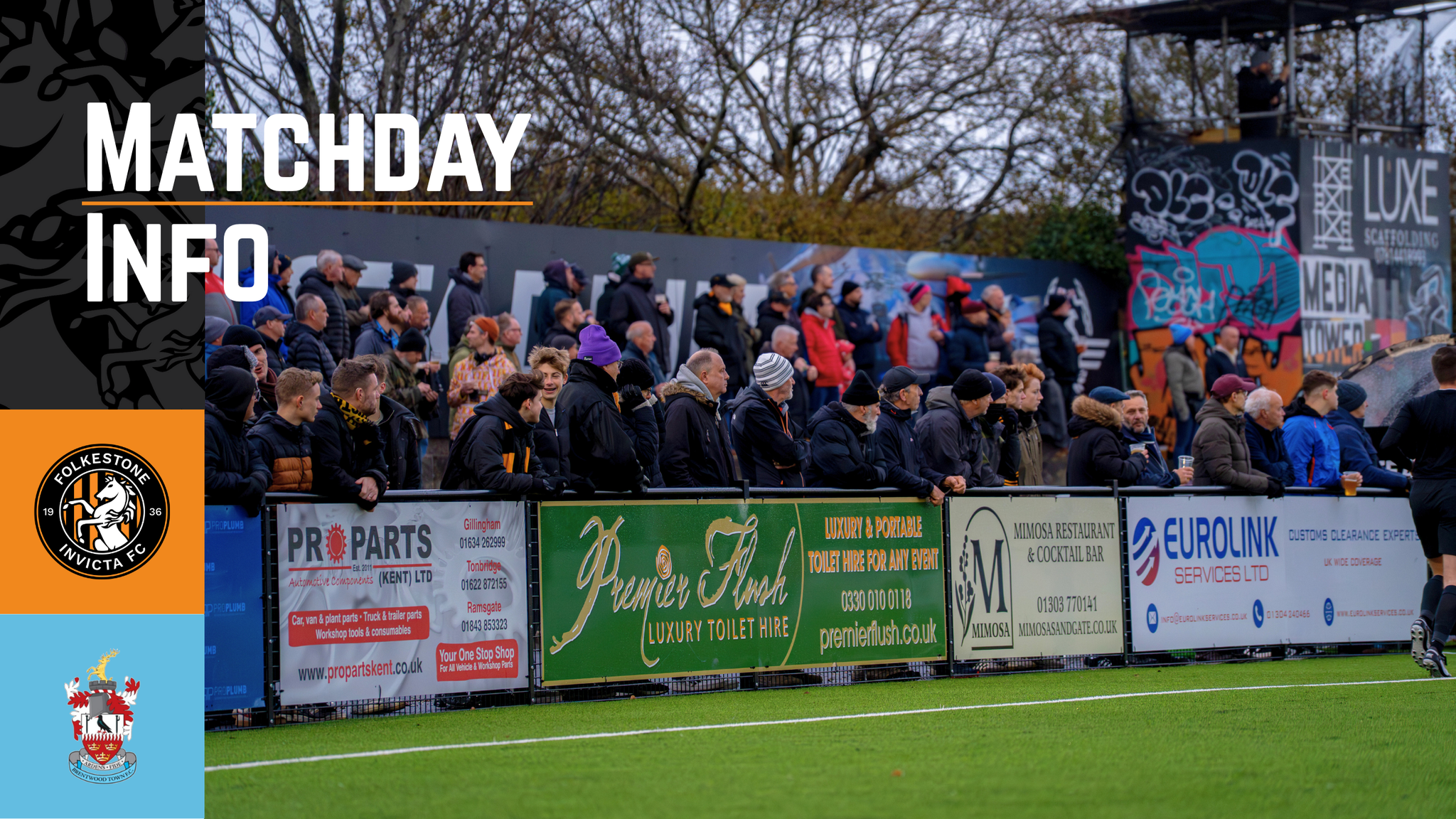 Matchday Info: Folkestone Invicta v Brentwood Town (06/12/25 ...