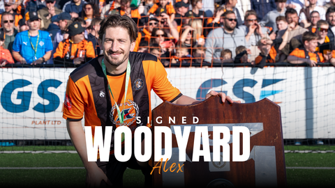 Alex Woodyard returns on a permanent deal for 2026/27 – Folkestone ...