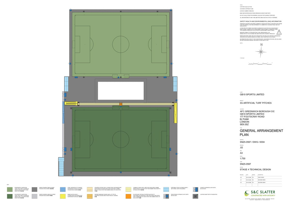 GB10 Development Update: two new 3G pitches and padel courts ...