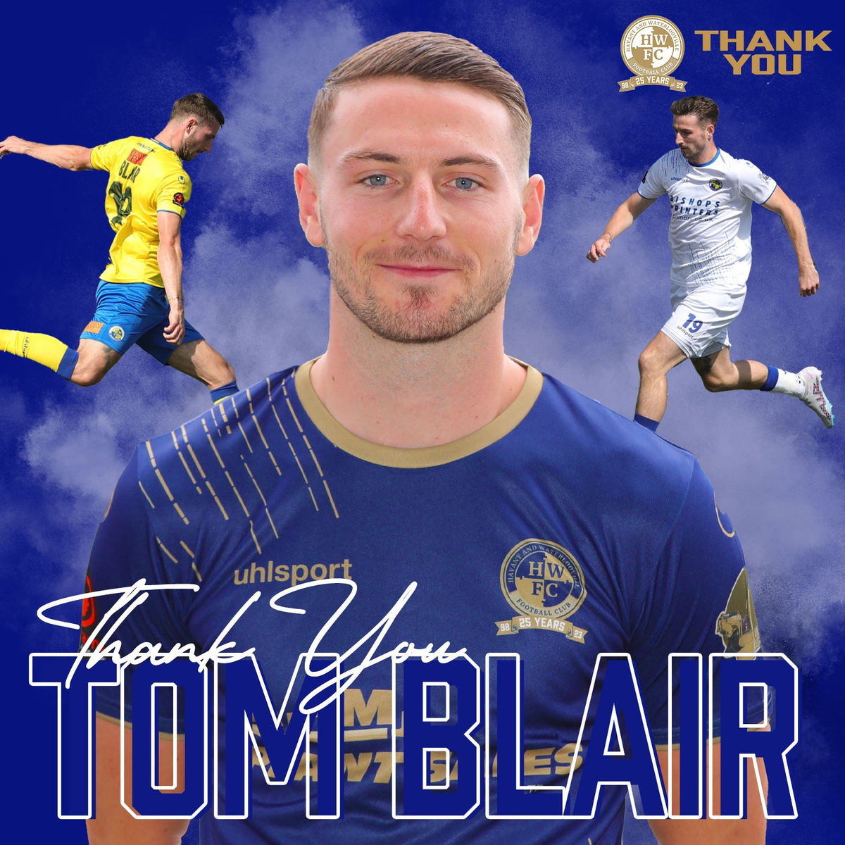 Tom Blair Departs – Havant & Waterlooville FC