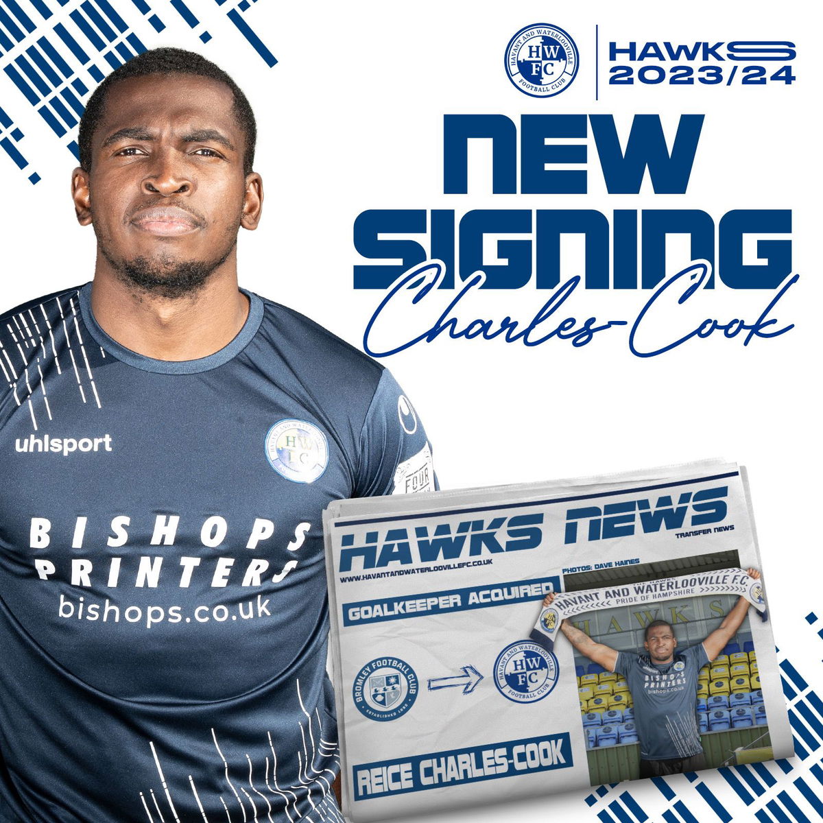 New Signing: Charles-cook Signs for the Hawks – Havant & Waterlooville FC