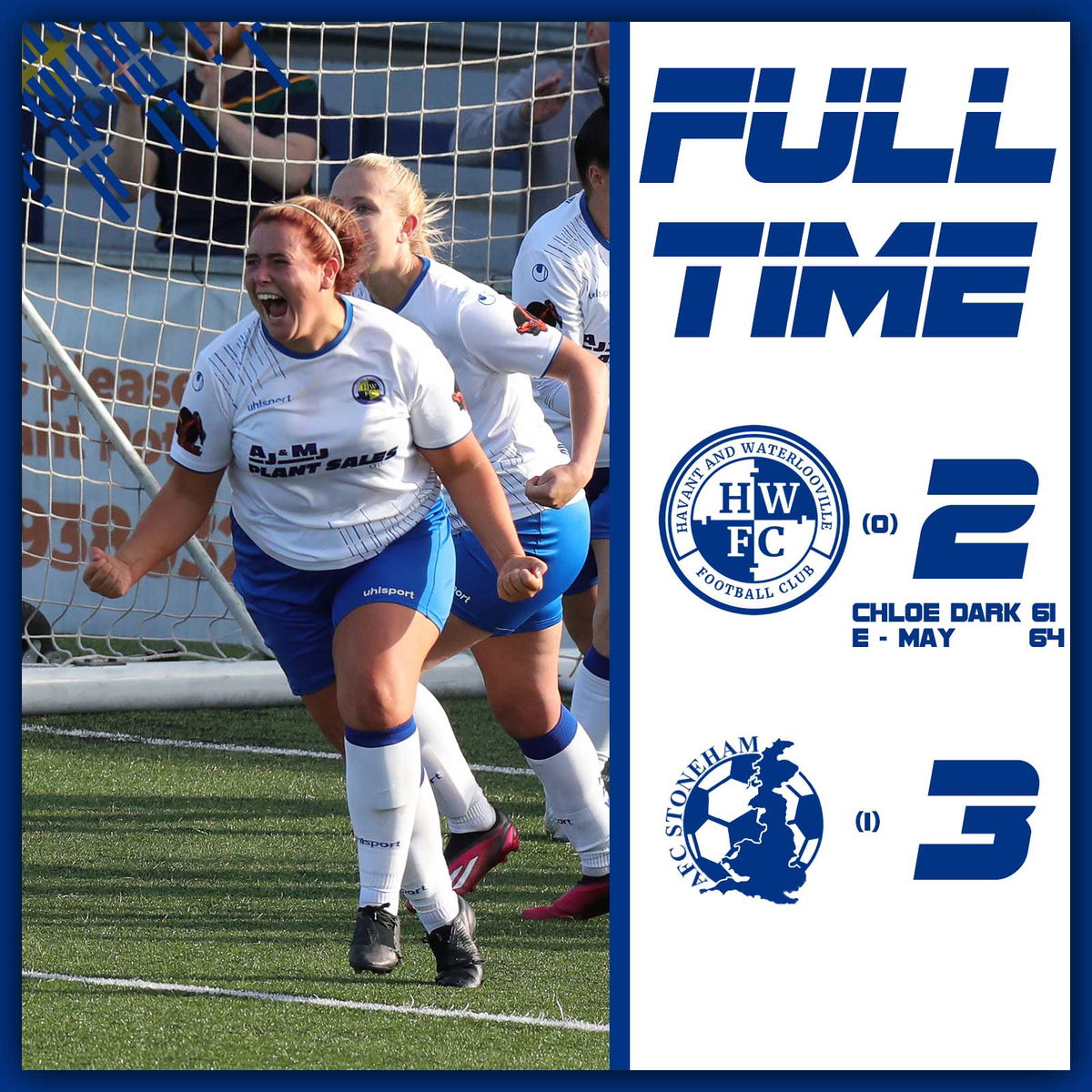 Match Report: Hawks Women 2-3 AFC Stoneham – Havant & Waterlooville FC