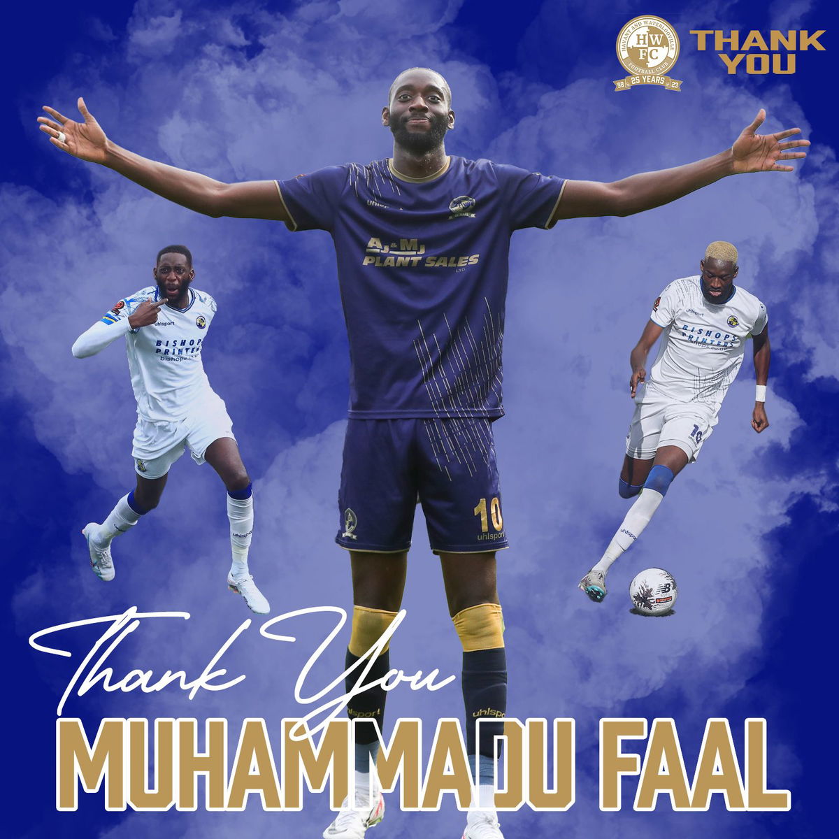 Faal Loaned to Maidstone United – Havant & Waterlooville FC