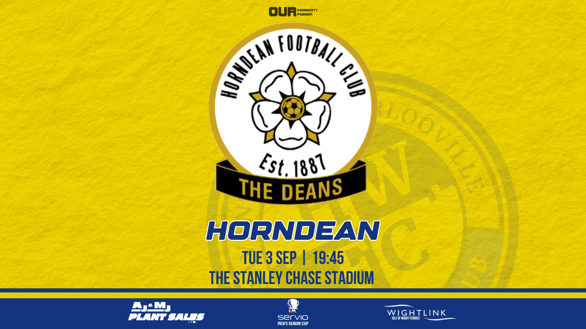Fixture Confirmed | Horndean (A) – Havant & Waterlooville FC