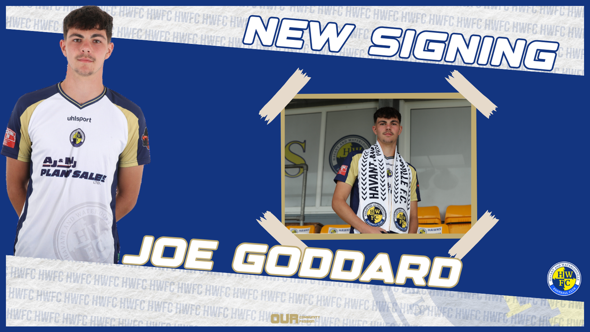 New Signing | Joe Goddard – Havant & Waterlooville FC