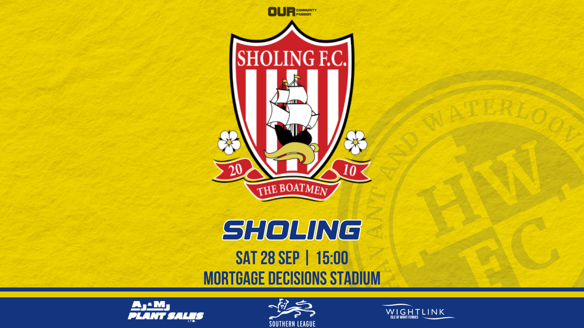 Fixture Rearranged | Sholing (A) – Havant & Waterlooville FC