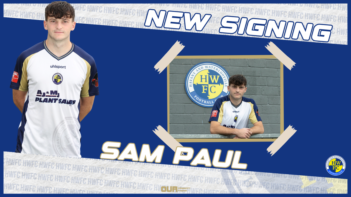 Sam Signs | Paul Pens Hawks Deal – Havant & Waterlooville FC