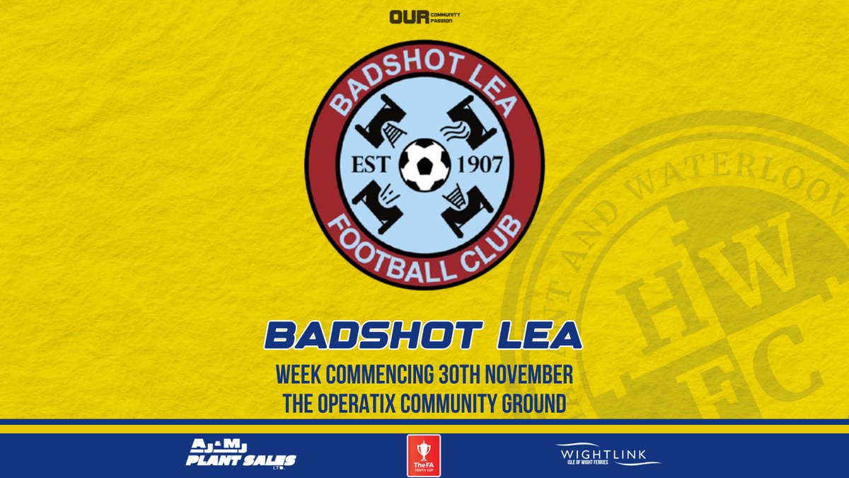 FA Youth Cup Draw | Second Qualifying Round – Havant & Waterlooville FC