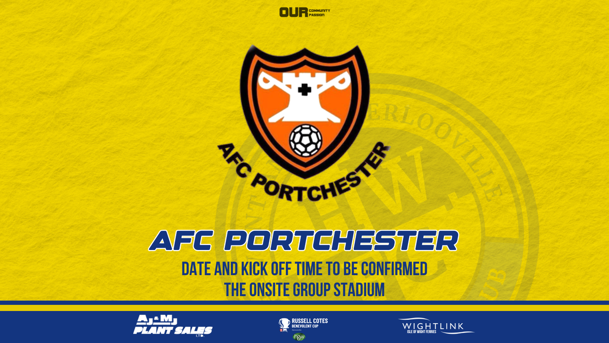 Russell Cotes Benevolent Cup Quarter Final Draw – Havant & Waterlooville FC