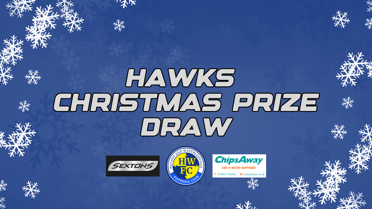 Hawks Christmas Prize Draw Winners – Havant & Waterlooville FC