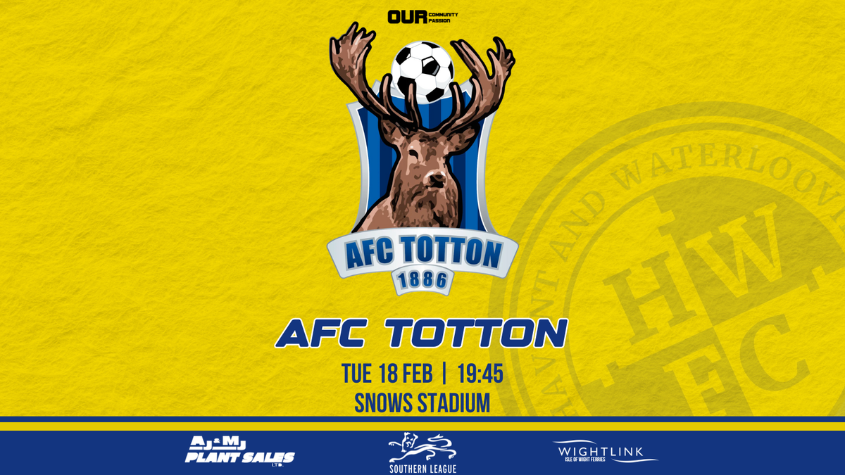 Match Rearranged | AFC Totton (A) – Havant & Waterlooville FC