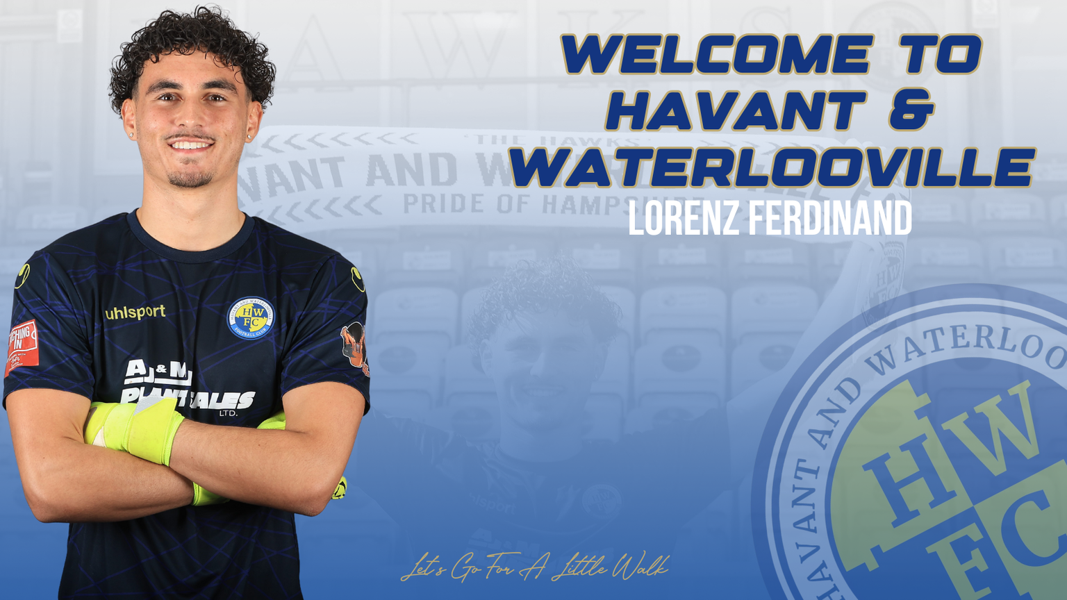 Lorenz Signs | Ferdinand Joins on Work Experience – Havant ...