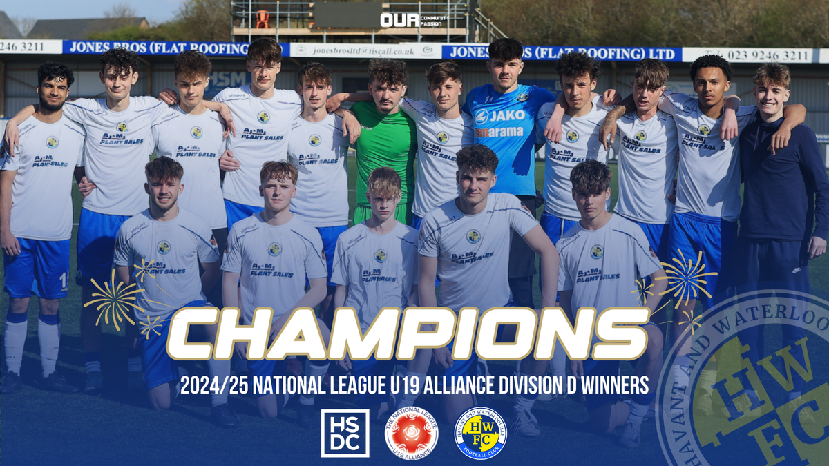 HSDC Academy | 24/25 NL U19 Alliance Division D 24/25 Champions ...