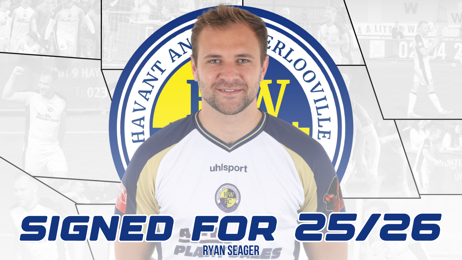 Seager Signs for 25/26 – Havant & Waterlooville FC