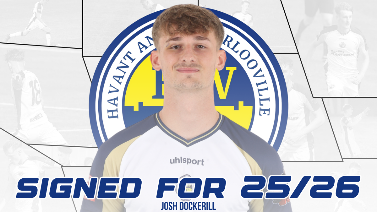 Dockerill Signs for 25/26 – Havant & Waterlooville FC