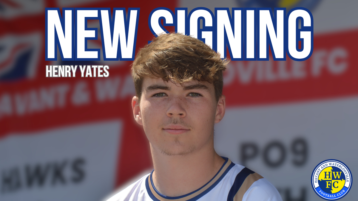 Yates Signs for 25/26 – Havant & Waterlooville FC