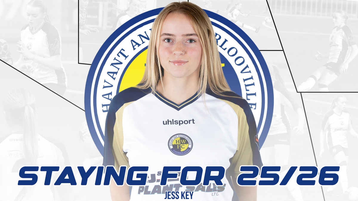 Jess Key Remains a Hawk – Havant & Waterlooville FC