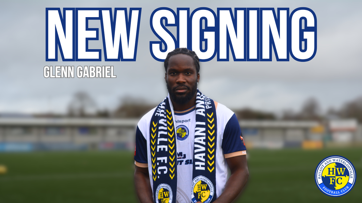 Glenn Gabriel Joins the Hawks – Havant & Waterlooville FC