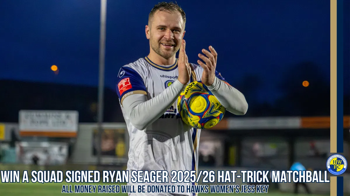 Auction | Squad Signed Ryan Seager Hat-Trick Ball – Havant ...