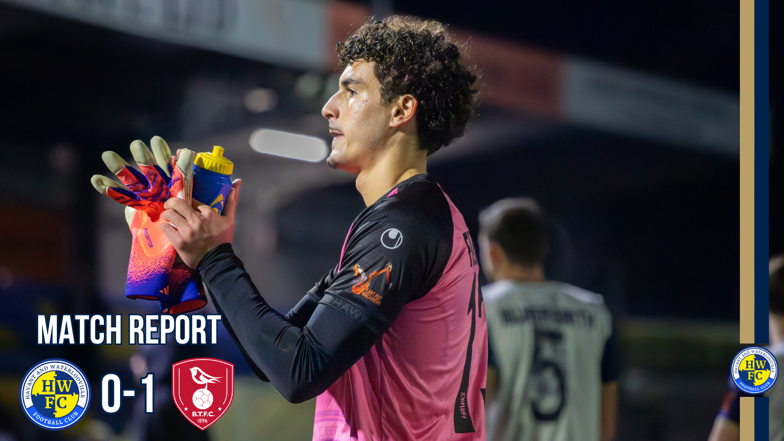 Report | Hawks 0-1 Bracknell Town – Havant & Waterlooville FC