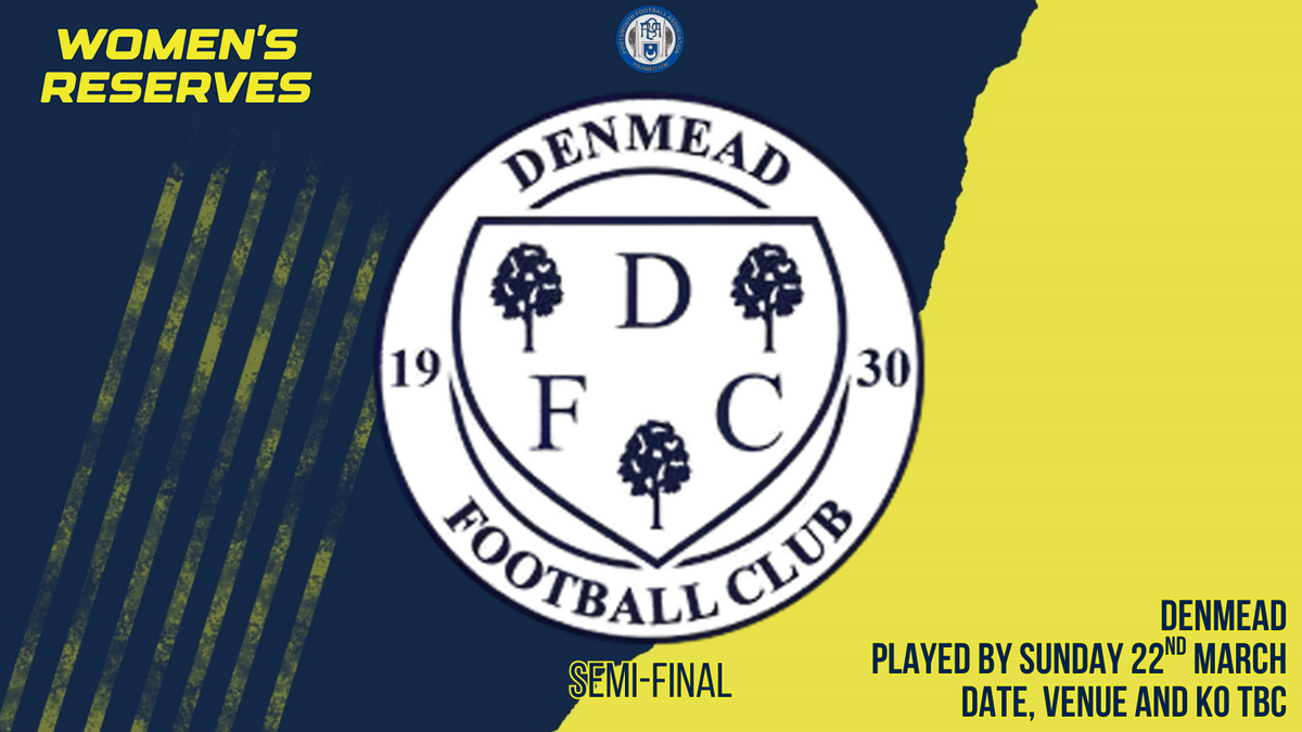 PDFA Women’s Trophy Semi-Final | Denmead (A) – Havant & Waterlooville FC