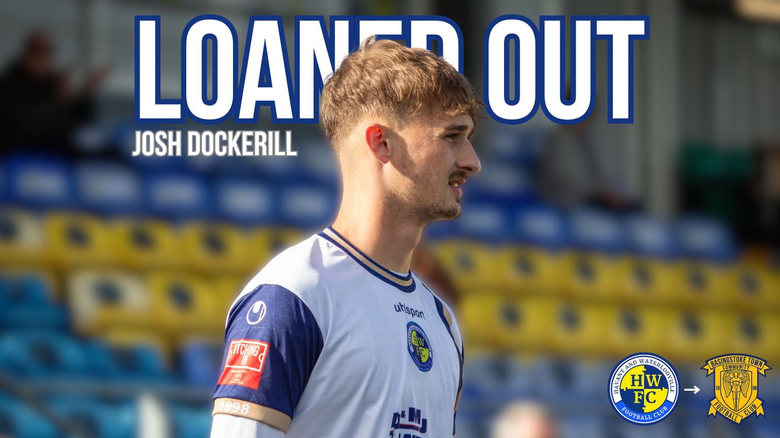 Josh Dockerill Loaned to Basingstoke Town – Havant & Waterlooville FC