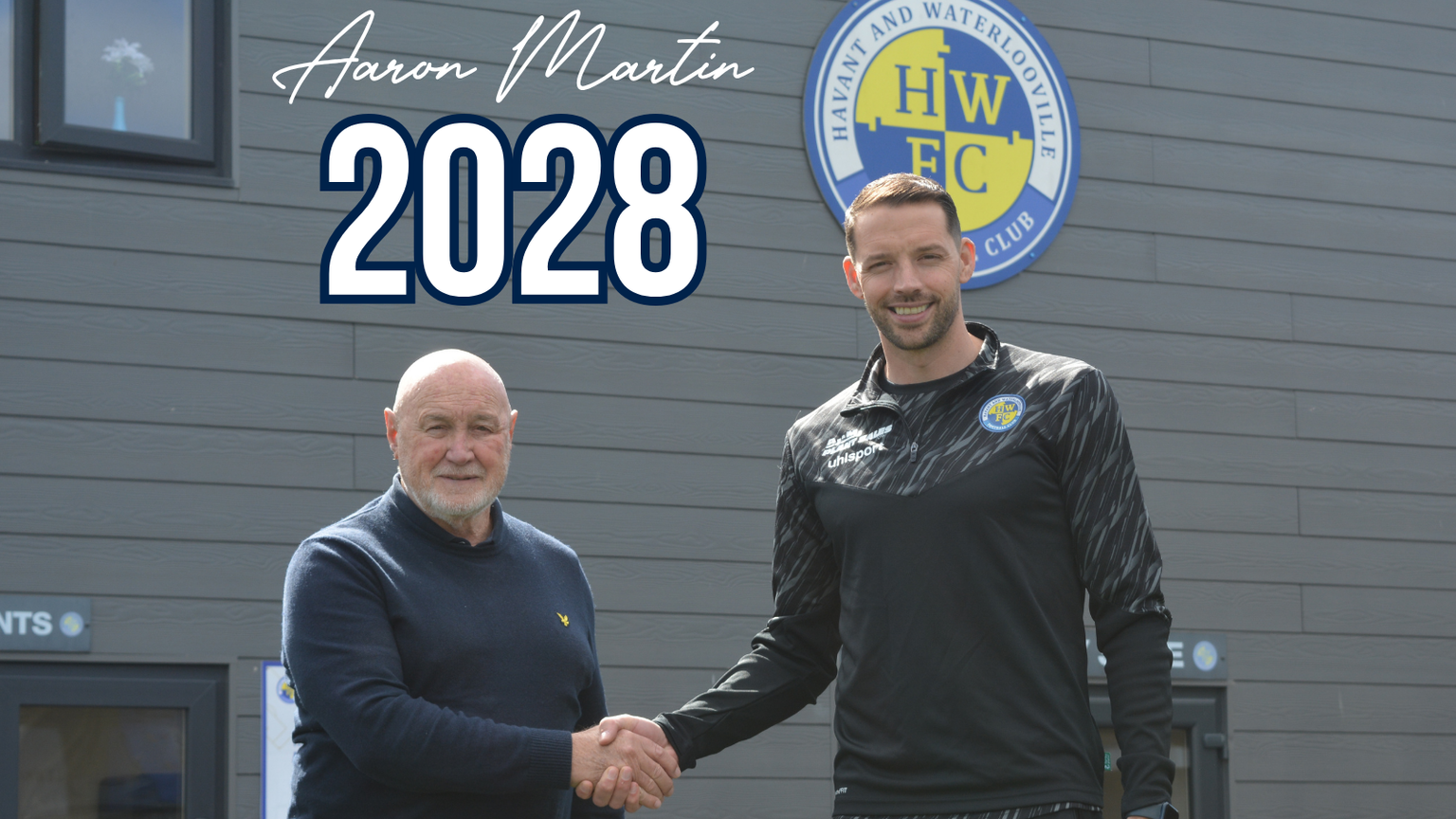 Aaron Martin Signs New Contract as Manager – Havant & Waterlooville FC