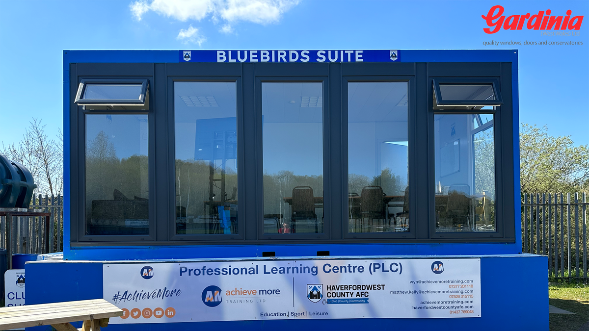 Work completed to install new windows in Bluebirds Suite ...