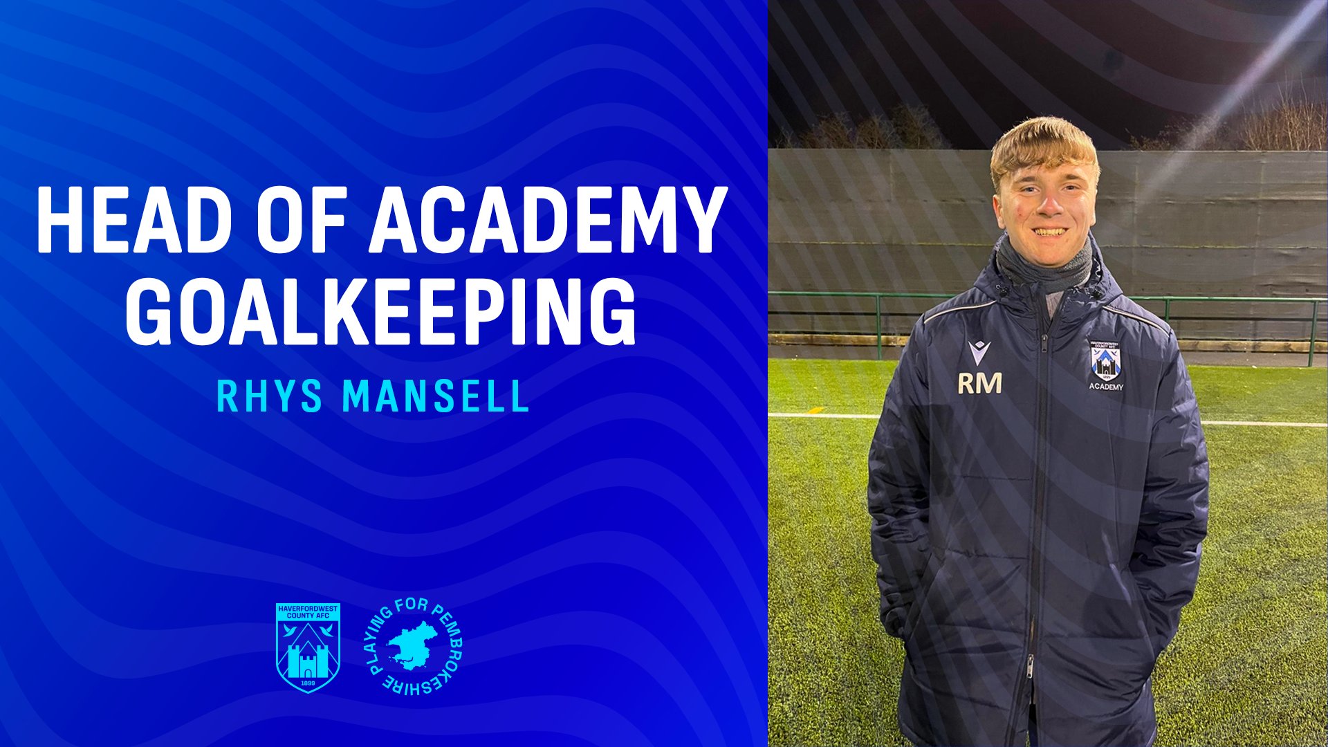 Rhys Mansell appointed academy head of goalkeeping – Haverfordwest ...