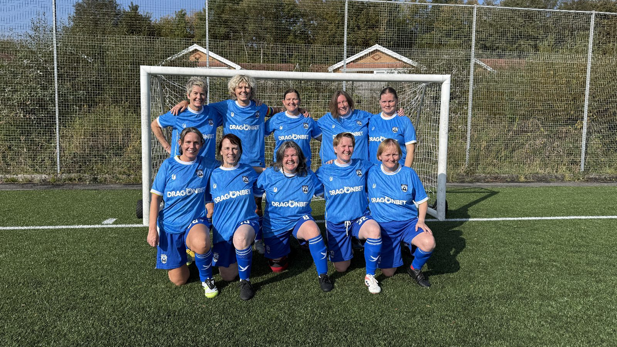 A Historic First Step: Haverfordwest County Walking Football Ladies ...