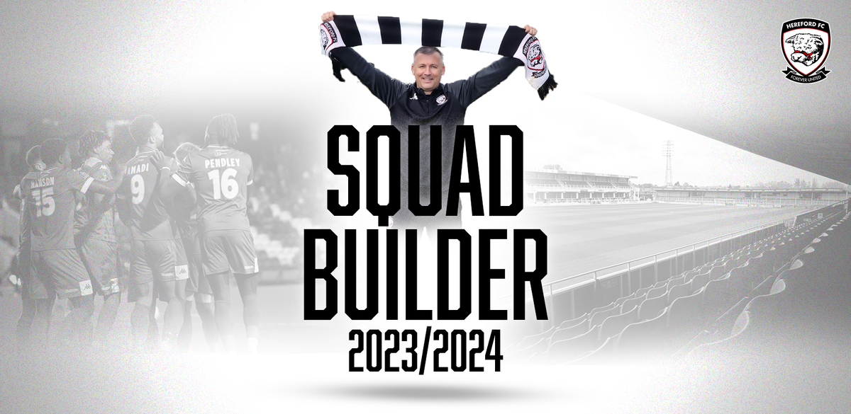 Squad Builder Prizewinners for March and April Announced! – Hereford FC