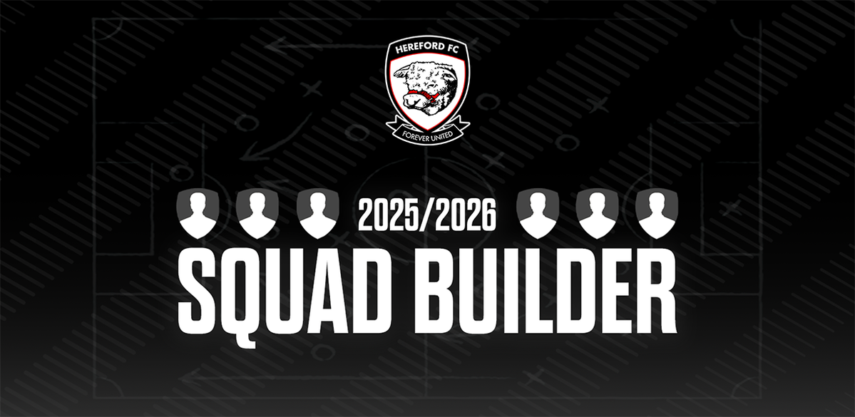 Squad Builder Reaches £5,000 – Hereford FC
