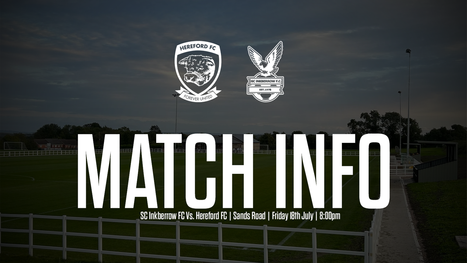 INFO: SC Inkberrow (A) – Hereford FC